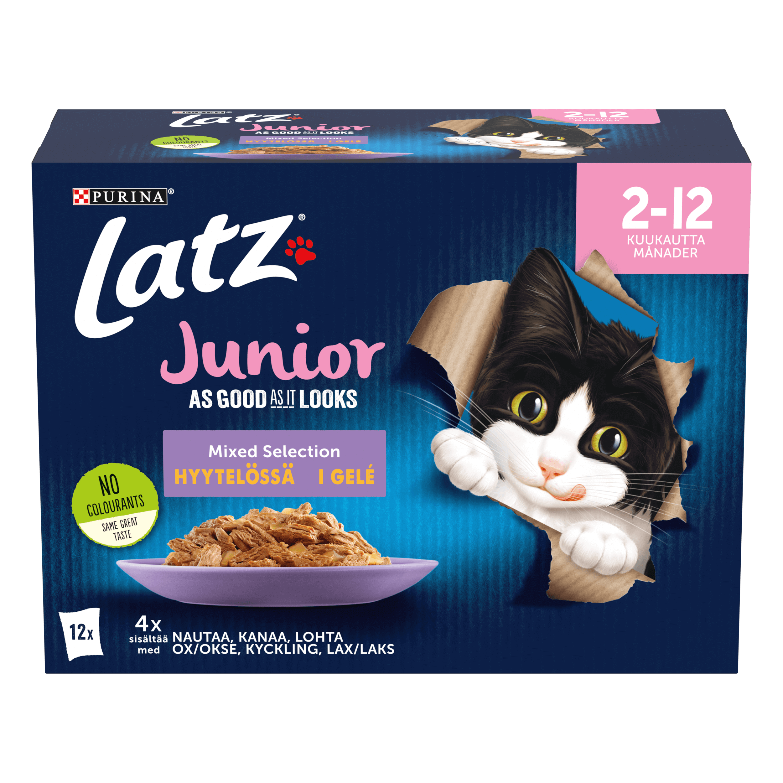 Latz As Good As It Looks Junior Mixed Selection | Purina